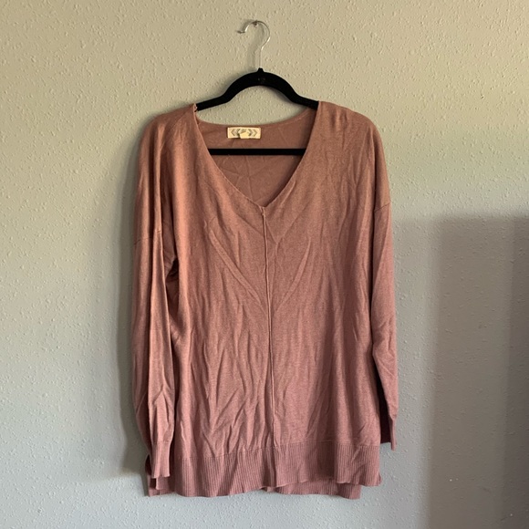 Pink Rose | Sweaters | Rose Sweater | Poshmark